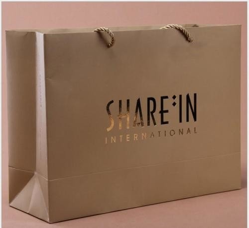 foldable custom printed promotional retail gift paper shopping bag,assorted brown kraft paper gift shopping bag