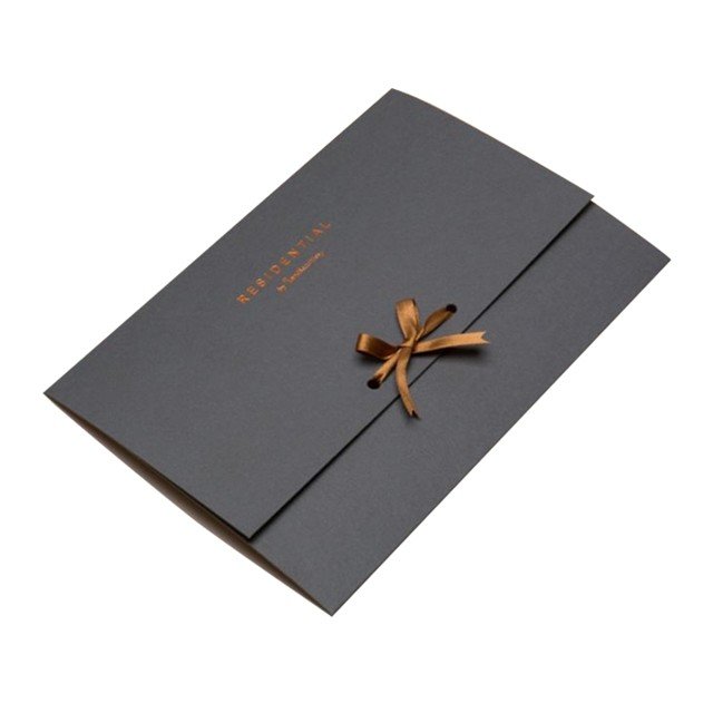 colorful printing art paper envelopes customized gold foil stamping thank you card with envelope