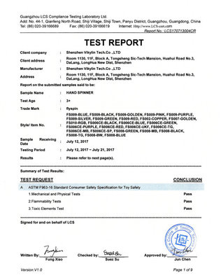 What is the test for ASTMF963?The ASTMF963 toy safety standard is a mandatory certification standard in the United State