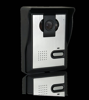 CK-105 @ 7 Inch  color screen and intercom unlock by swipe ID card video door phone for villa
