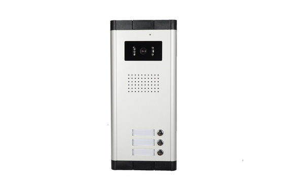 Popular 1v3 7 inch color FTF-LCD screen and CMOS camera intercom system with night view video door phone for villa