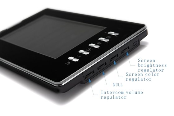 CK-104 @ 7 inch color screen and Intercom Video Door Phone for multi-apartment