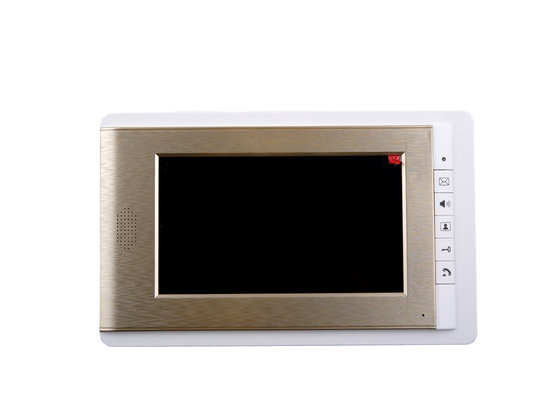 CK-103 @  Popular light and slim style 7inch color screen night vision and intercom system for multi-apartment