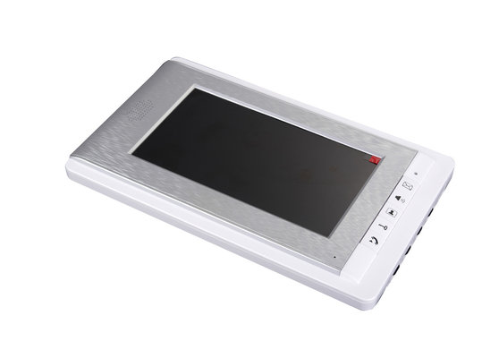 CK-103 @  Popular light and slim style 7inch color screen night vision and intercom system for multi-apartment