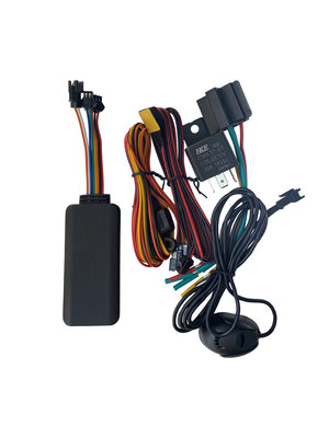 P8 gps tracker connected to vehicle battery with sms remote engine stop ,external microphone