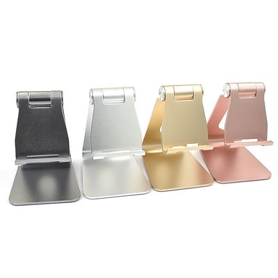 Universal Foldable Phone Tablet Aluminum Desktop Stand Mount Holder For iPad Air 2 3 4 5