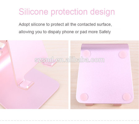 Universal Foldable Phone Tablet Aluminum Desktop Stand Mount Holder For iPad Air 2 3 4 5