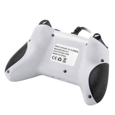 Dual Vibration 1.8m Wired Controller Gamepad with 4 LED Indicators 3.5mm Audio Jack for XBox One Slim and Windows PC