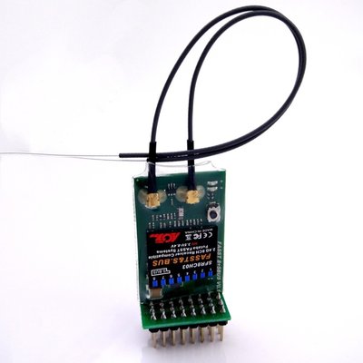 KINGMAX FASST & S.BUS Compatible with FUTUBA 8CH+ Receiver