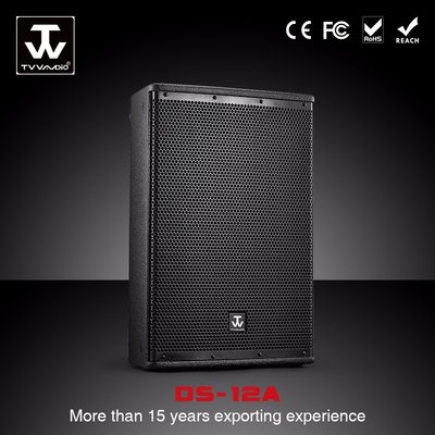 Top Sale 250W 12 inch Active Plywood Cabinet Speaker sale DS-12A