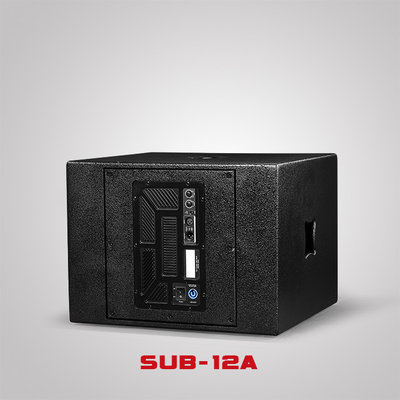 Single 12inch Active subwoofer DJ bass Cabinet Box speaker SUB-12A