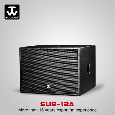 Single 12inch Active subwoofer DJ bass Cabinet Box speaker SUB-12A