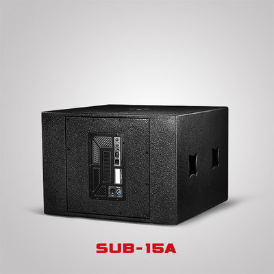 Hot Product KTV Rooms 15inch Active Subwoofer bass Cabinet box sound system SUB-15A