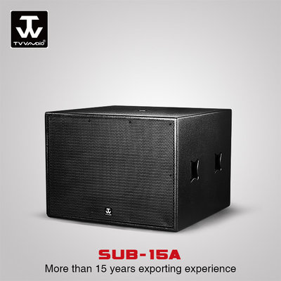 Hot Product KTV Rooms 15inch Active Subwoofer bass Cabinet box sound system SUB-15A