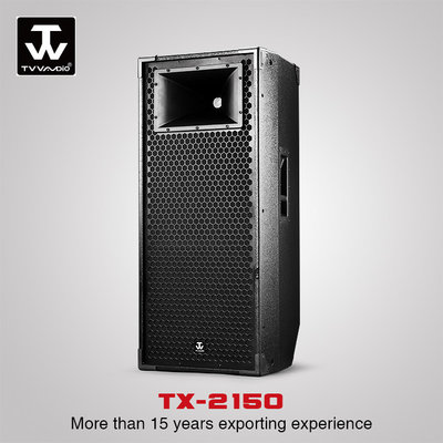 Touring Sound System Dual 15'' Outdoor Cheap Pro Performance Audio Big Power Speaker TX-2150