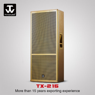 Touring Sound System Professional Dual 15inch Loudspeaker Performance DJ Sounds System TX-215