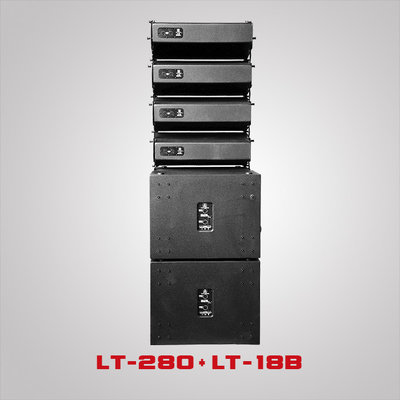 Line Array Speaker@ Active Passive 2-way Full Range Vertical Outdoor Powered Subwoofer Line Array Speaker Box  LT-280