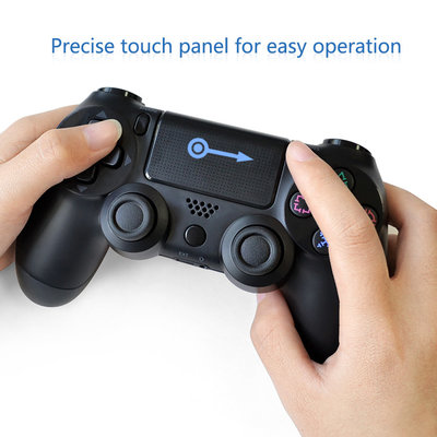 Bluetooth Wireless Joystick for PS4 Controller Gamepad Double Shock for Playstation 4 Black and White Color