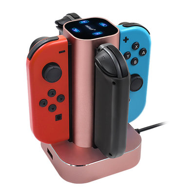 Hot sell Cheap 4 in 1 Charging stand dock for Nitnendo Switch Joy-Cons with CE RoHS