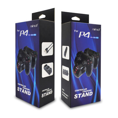 Factory High Quality Dual Charger Dock with Charging Status Display Screen for PlayStation 4 / PS4 Slim / PS4 Pro Contro