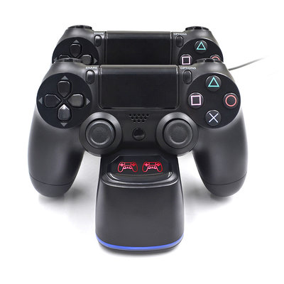 2018 New Dual USB Controller Charger Charging Dock Station with LED Indicator for Ps4 / PS4 Pro / PS4 Slim controllers