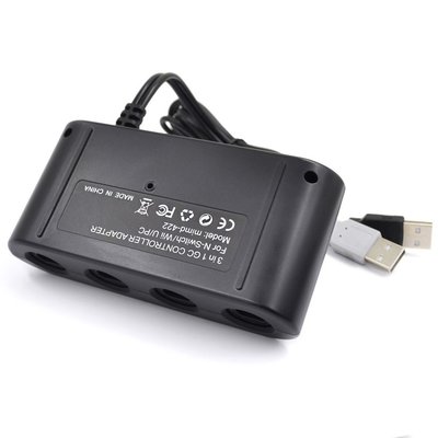 Hot New 3in1 Switch Adapter 4 Ports for Nintend GameCube GC Controllers USB Adapter Converter for WIIU PC for NS