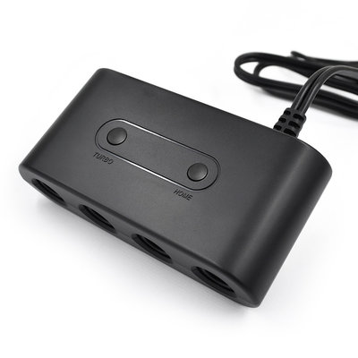 Hot New 3in1 Switch Adapter 4 Ports for Nintend GameCube GC Controllers USB Adapter Converter for WIIU PC for NS