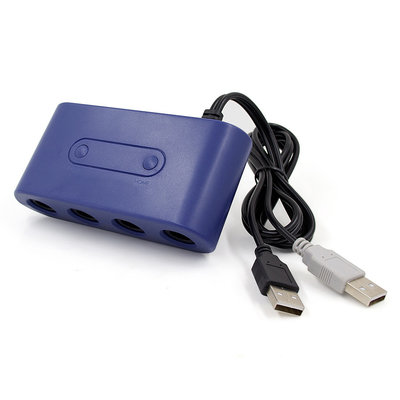 Multi Color Gamecube NGC Controller Adapter for Wii U, Nintendo Switch and PC USB Super Smash