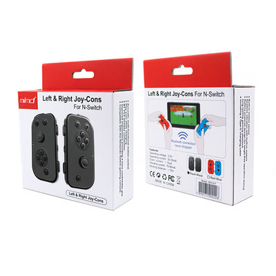 New Arrival Bluetooth Joy Con Controllers for Nintendo Switch Black Red Blue Color