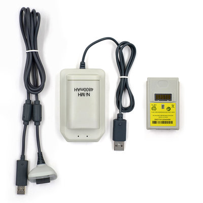 xbox 360 console accessories 5 in 1 USB 4800mAh Battery Pack & Charger Cable Kit For Xbox 360 controller Charger Kit