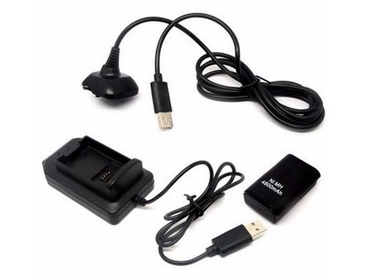xbox 360 console accessories 5 in 1 USB 4800mAh Battery Pack & Charger Cable Kit For Xbox 360 controller Charger Kit