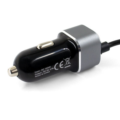 High Speed 2.4A USB Car Charger for Nintendo Switch and mobile