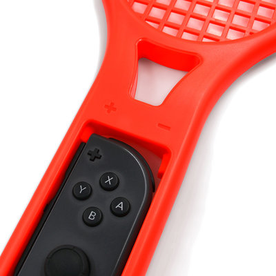 Latest High Quality Tennis Racket for Nintendo Switch Joy-Cons Blue and Red in set