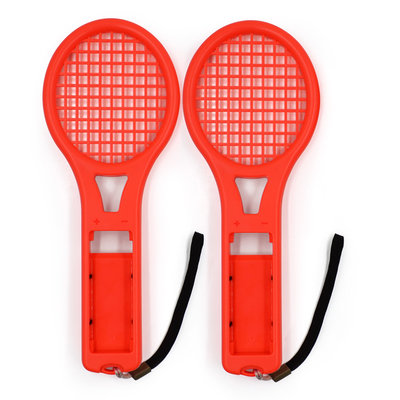 Latest High Quality Tennis Racket for Nintendo Switch Joy-Cons Blue and Red in set