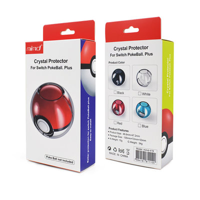 Hot Sell Multi Color High Quality For Nintend Switch NS Poke Ball Plus Controller Crystal Case Cover Transparent Shell