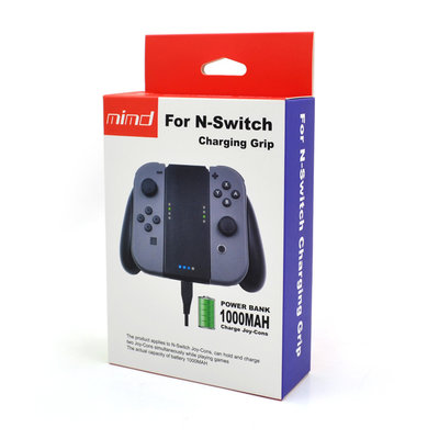 High Quality Charge Grip 1000mAh for Nintendo Switch Joy Cons with CE FCC RoHS Certificates