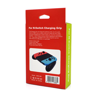 High Quality Charge Grip 1000mAh for Nintendo Switch Joy Cons with CE FCC RoHS Certificates
