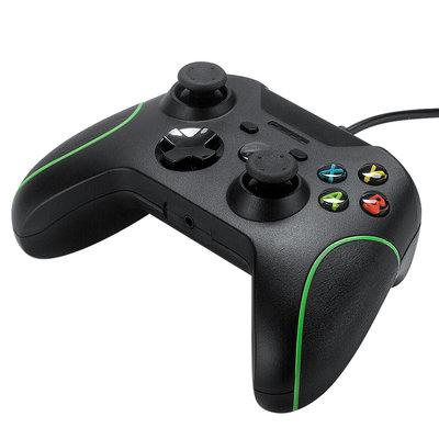 High qualityHot Selling wired controller GamePad Joystic for xbox one console Black and White