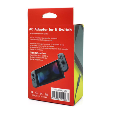High Quality Fast charger QC 3.1 AC DC adapter for Nintnendo Switch console and dock station with CE FCC RoHS