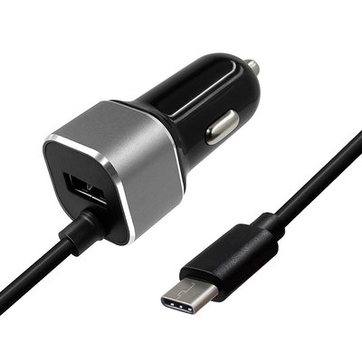 Factory Supply High Quality 2 in 1 Nitnendo Switch Car Charger Mobile Charger