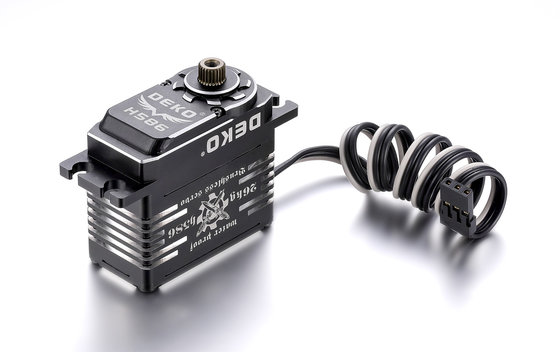 DEKO SERVO H586 Full CNC Aluminium Case Digital Brushless motor Hi-end Servo Specially for 1/8 Crawler,RC plane, Heli