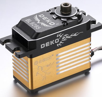 DEKO SERVO BL9295 Full CNC Aluminium Case Digital Brushless motor Hi-end Servo Stall Torque 22kg For 600-800#Heli cyclic