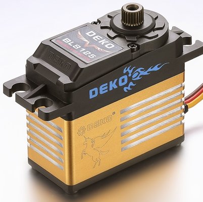Deko servo BL8125 Torque 7kg Middle CNC Aluminium Case 66g Standard Digital Brushless Servo For 550-800 # Heli tail