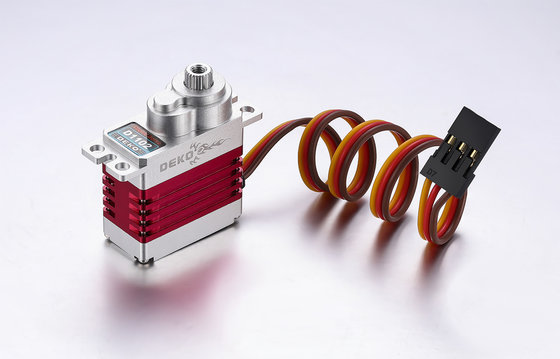 DEKO SERVO D1102 Full CNC Aluminium Case Digital Coreless motor Hi-end Micro servo mini 9g servo For 380-450#Heli cyclic