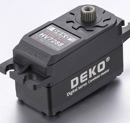 DEKO SERVO HV7288 Mid CNC Aluminium Case Digital Coreless Motor Torque 9kg For RC crawler, 1/8th RC MODEL
