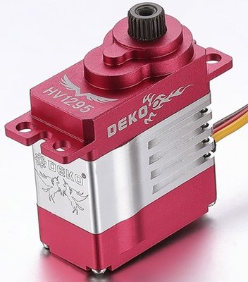 DEKO SERVO HV1295 Full CNC Alu Case Digital Coreless motor Hi-end Micro servo mini 9g servo For 400-480#Heli cyclic