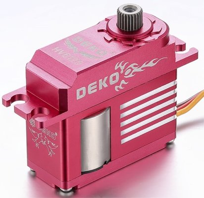 DEKO SERVO HV6125 Full CNC Aluminium Case Digital Coreless motor Hi-end mini servo For 450-550#Heli tail