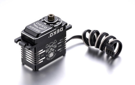 DEKO SERVO H9586 Full CNC Aluminium Case Digital Coreless motor Hi-end Servo Specially for 1/8 Crawler,RC plane, Heli