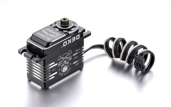 DEKO SERVO H9576 Full CNC Aluminium Case Digital Coreless motor big torque 38kg for 1/8 Crawler,RC plane, Helicopter