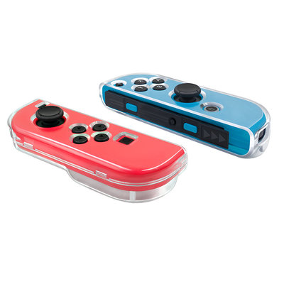 Anti-Shock and Anti-Scratch Crystal Clear Shell Cover Case for Nintendo Switch Console and Joy-cons